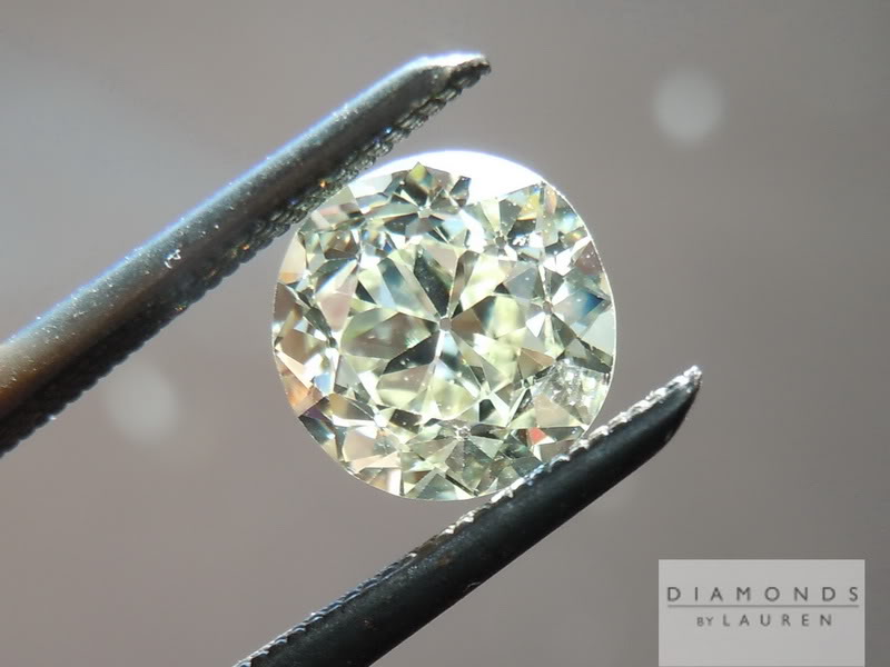 1.05ct N VS1 Old European Cut Diamond Ring