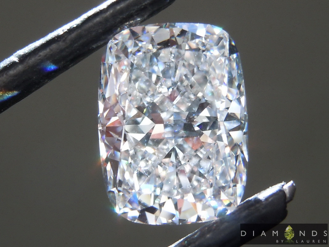 3.22ct F VS1 Cushion Lab Grown Diamond