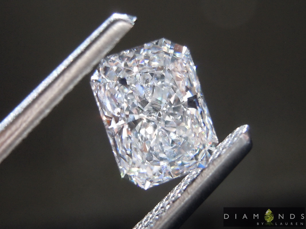 1.02ct D VVS2 Radiant Lab Grown Diamond